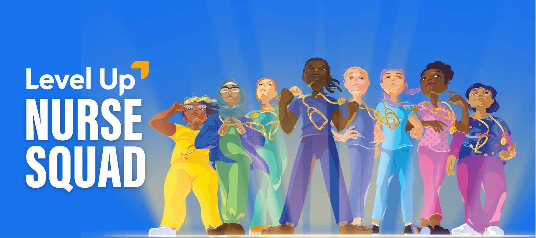 Level Up Nurse Squad Card Game - By Level Up RN